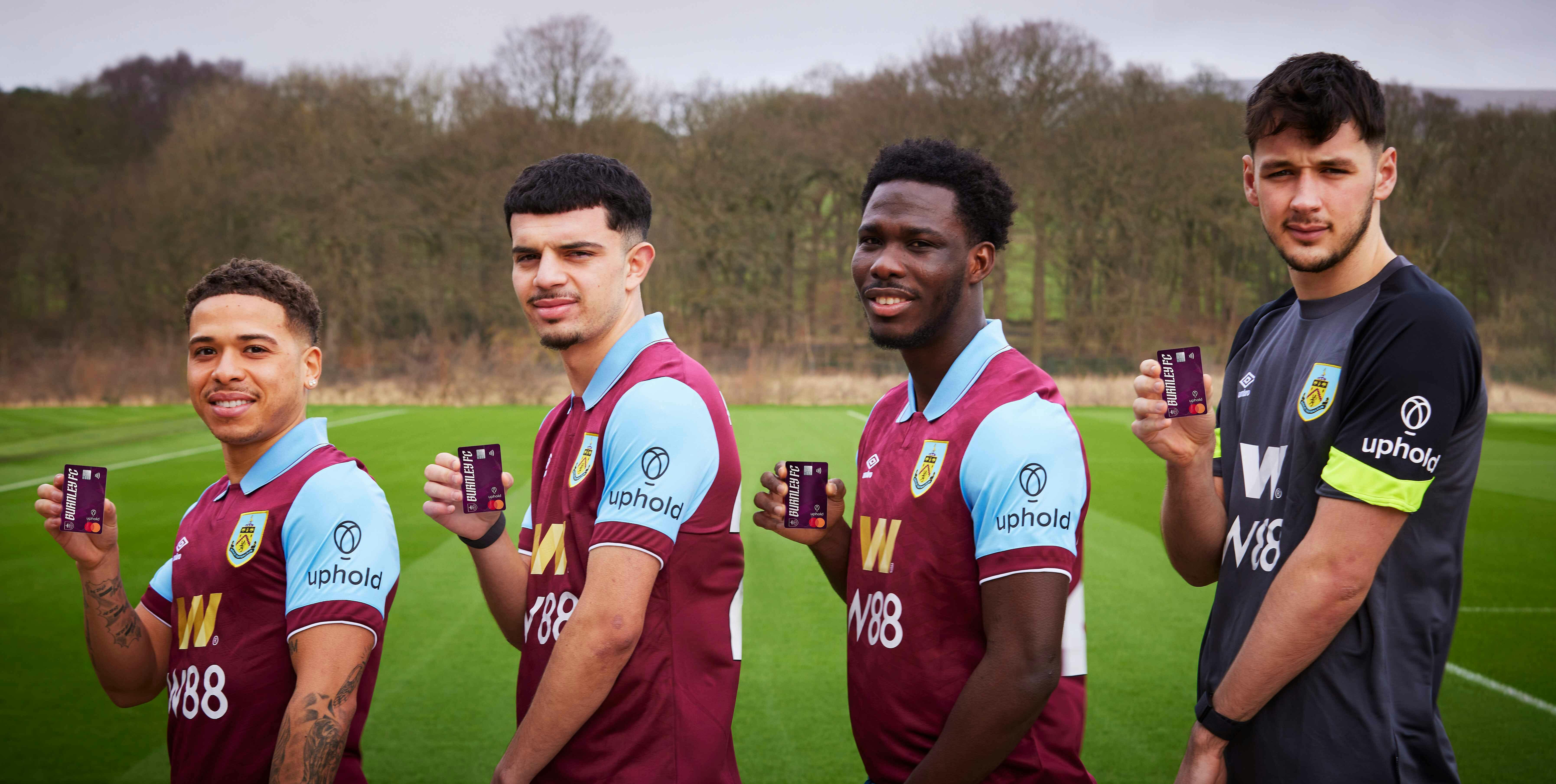 Uphold Launch Limited-Edition Burnley FC Card