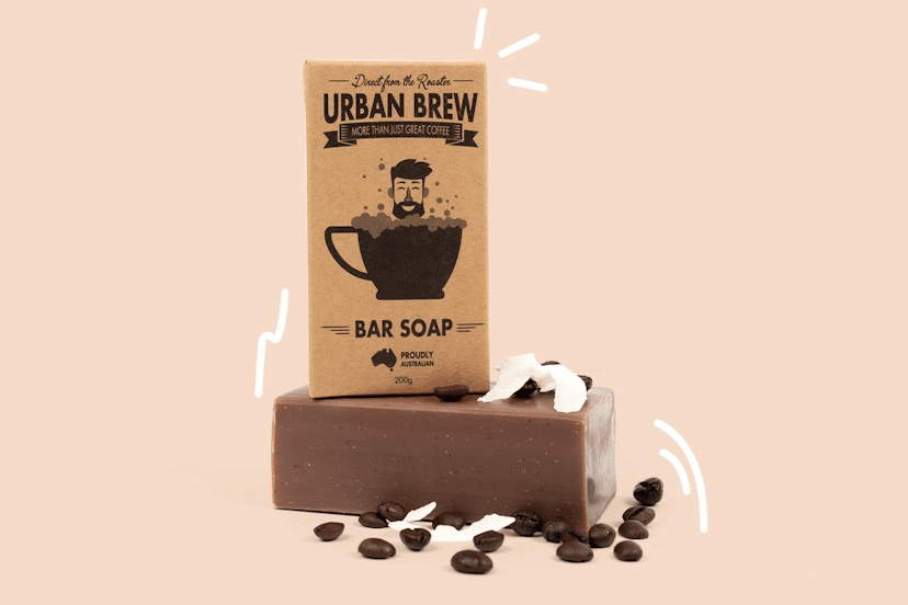 You know us from our coffee, now know us from a bar of soap!
