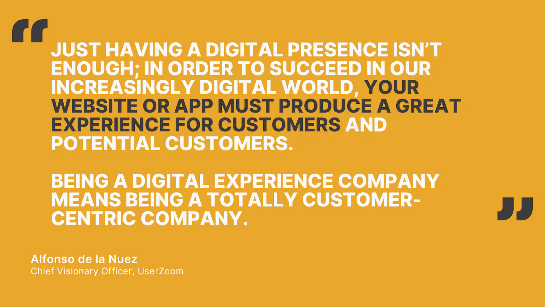 10 valuable insights from The Digital Experience Company | UserZoom