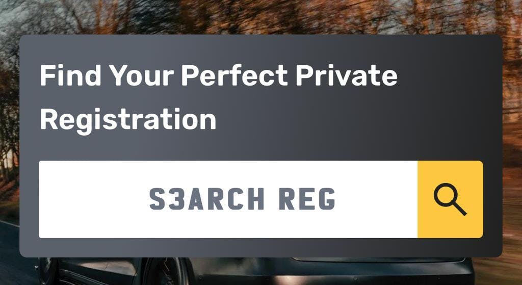 Search Over 880 Pre-Owned Private Registrations at Utopia Plates!