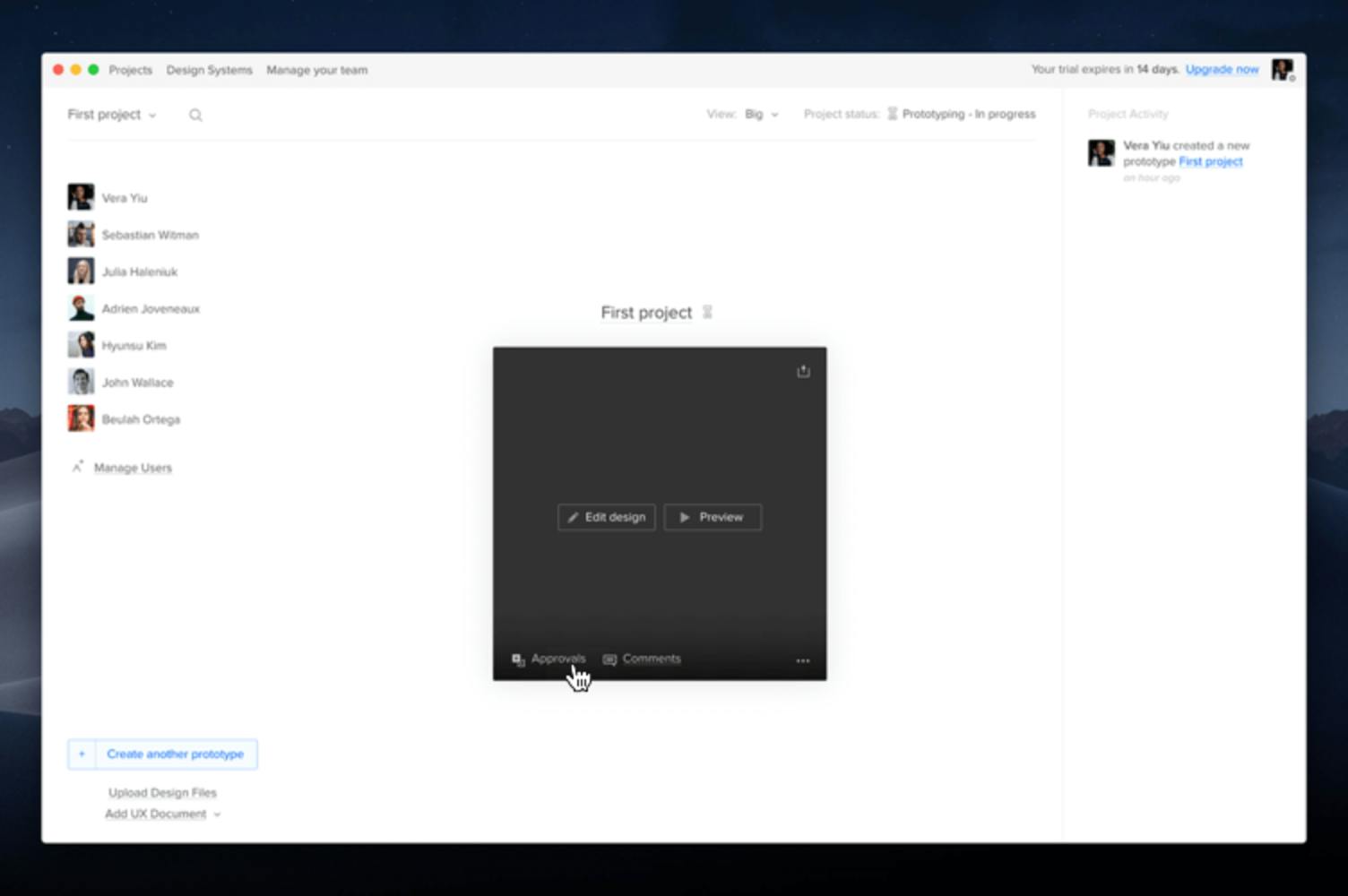 Approval Process | Dashboard