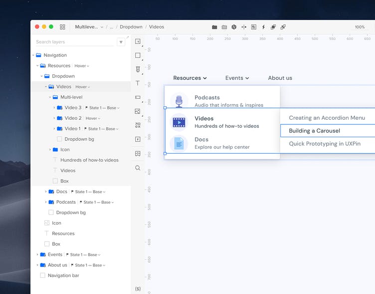 Multilevel Dropdown | How-to