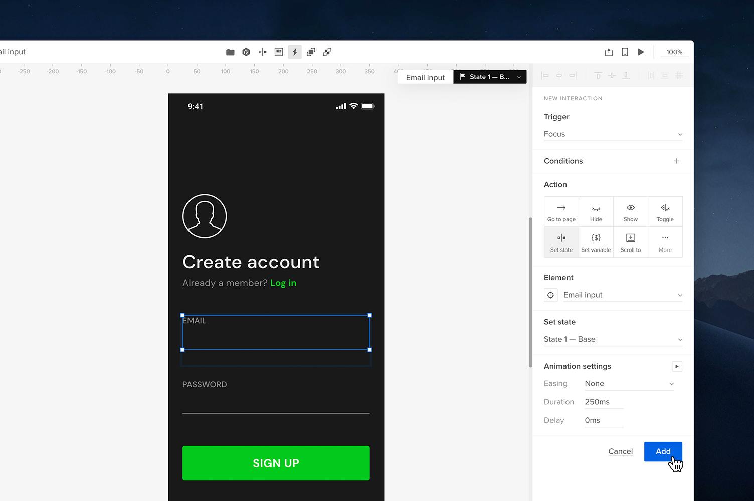 Sign-Up Form | How-to