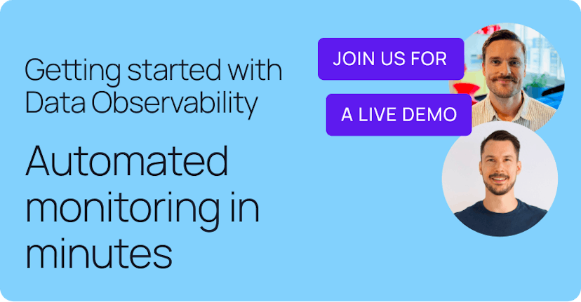 Validio Automated Data Observability
