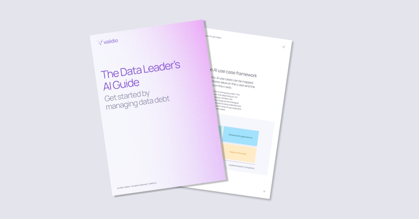 Validio | The Data Trust Platform