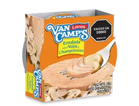 Ensalada con Atún y Champiñones | Van Camps