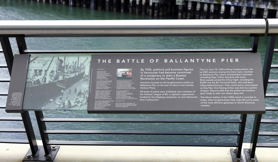 Interpretive Panels – Vancouver Convention Centre