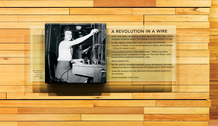 Interpretive Panels – Vancouver Convention Centre