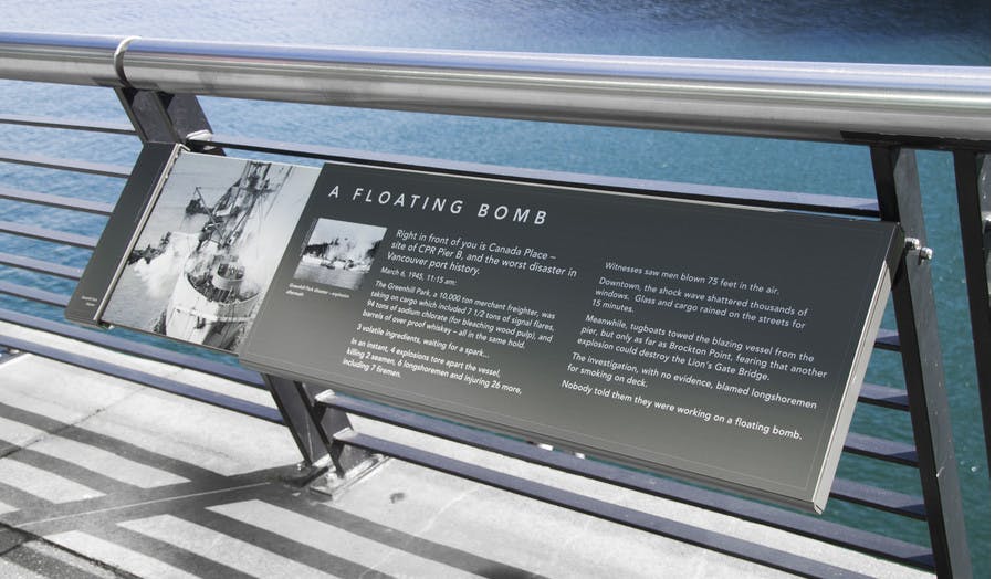 Interpretive Panels – Vancouver Convention Centre