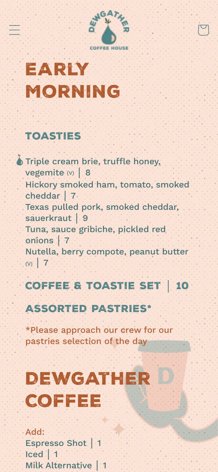 Dewgather Coffee House — VAST