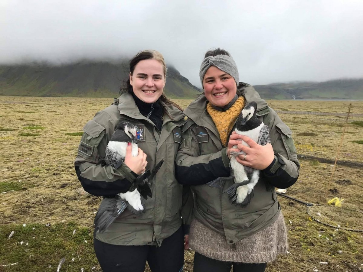 Hrafnhildur og Steinunn Hödd ráðnar þjóðgarðsverðir - Vatnajökulsþjóðgarður