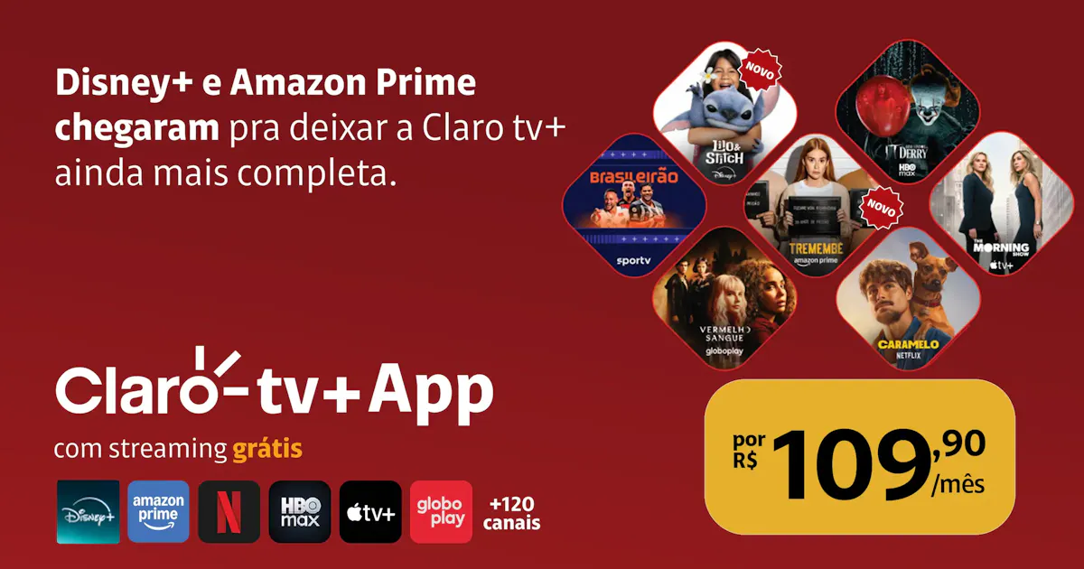 Claro NOW | 0800 403 4141 | Streaming da Claro!