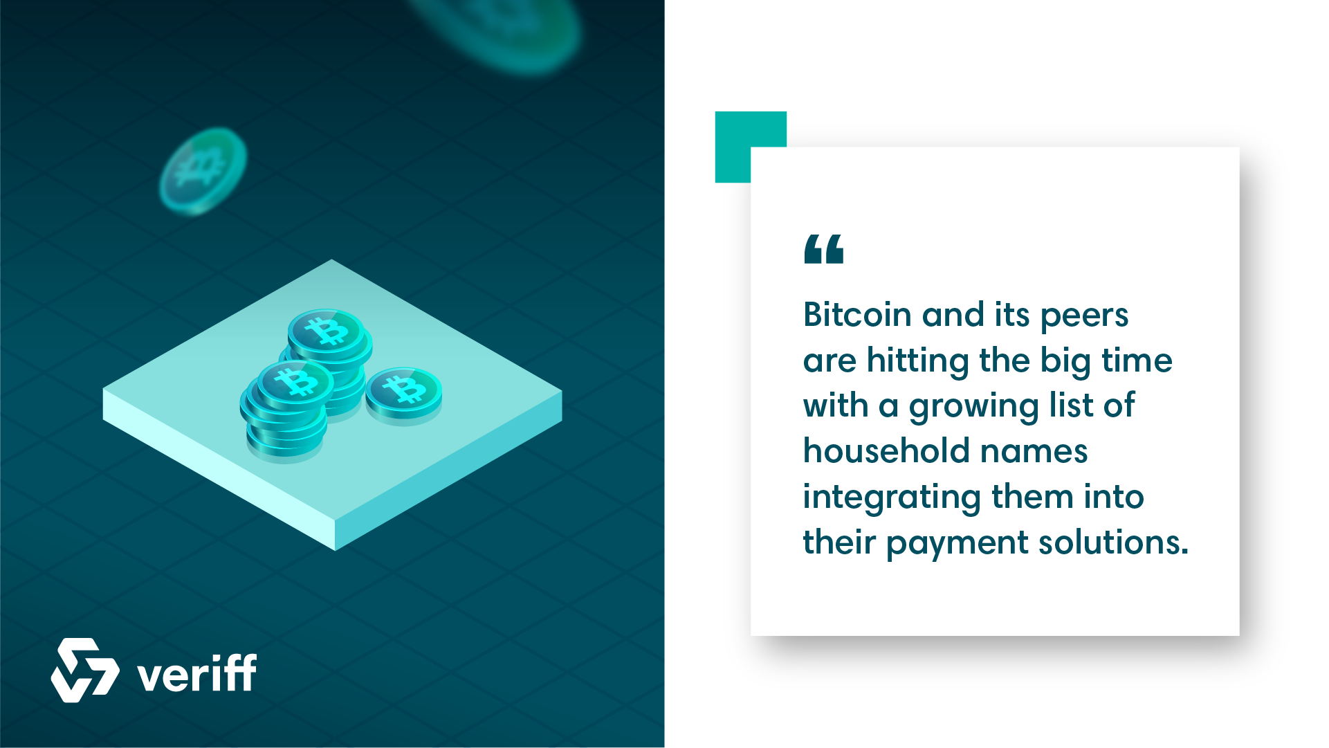 Cryptocurrency Is Out Of The Shadows