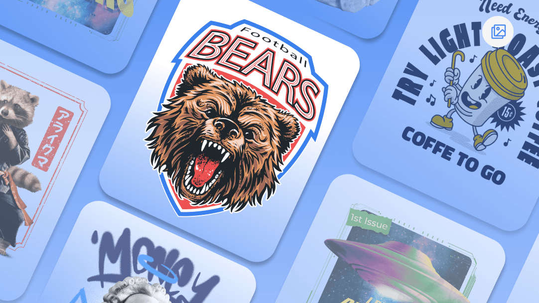 Editable Merch Designs & Templates for All Products