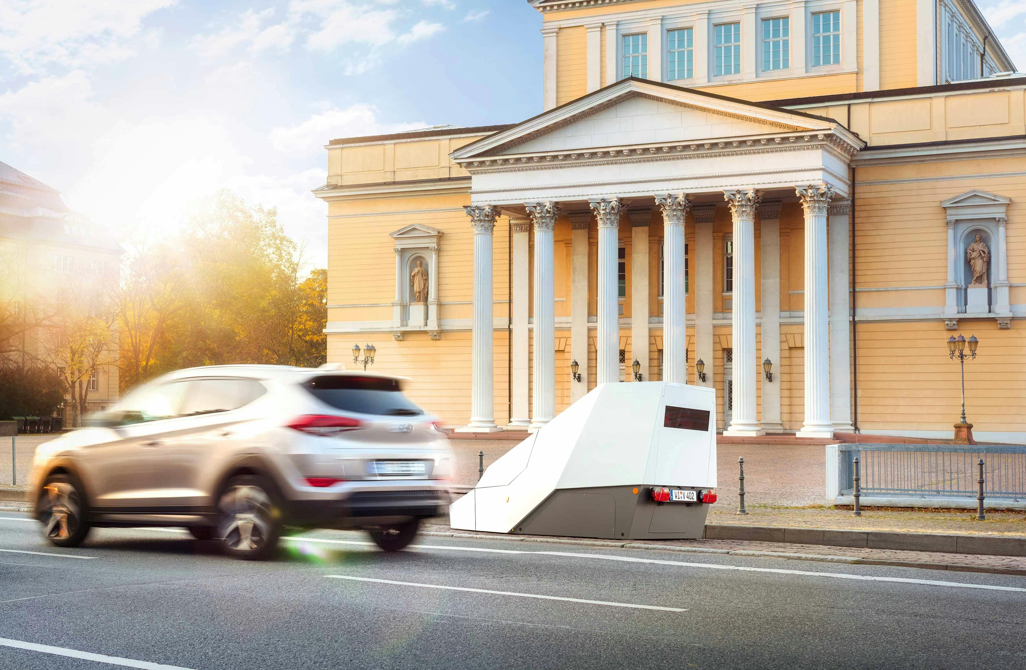 Enforcement Trailer für mehr Sicherheit| VITRONIC