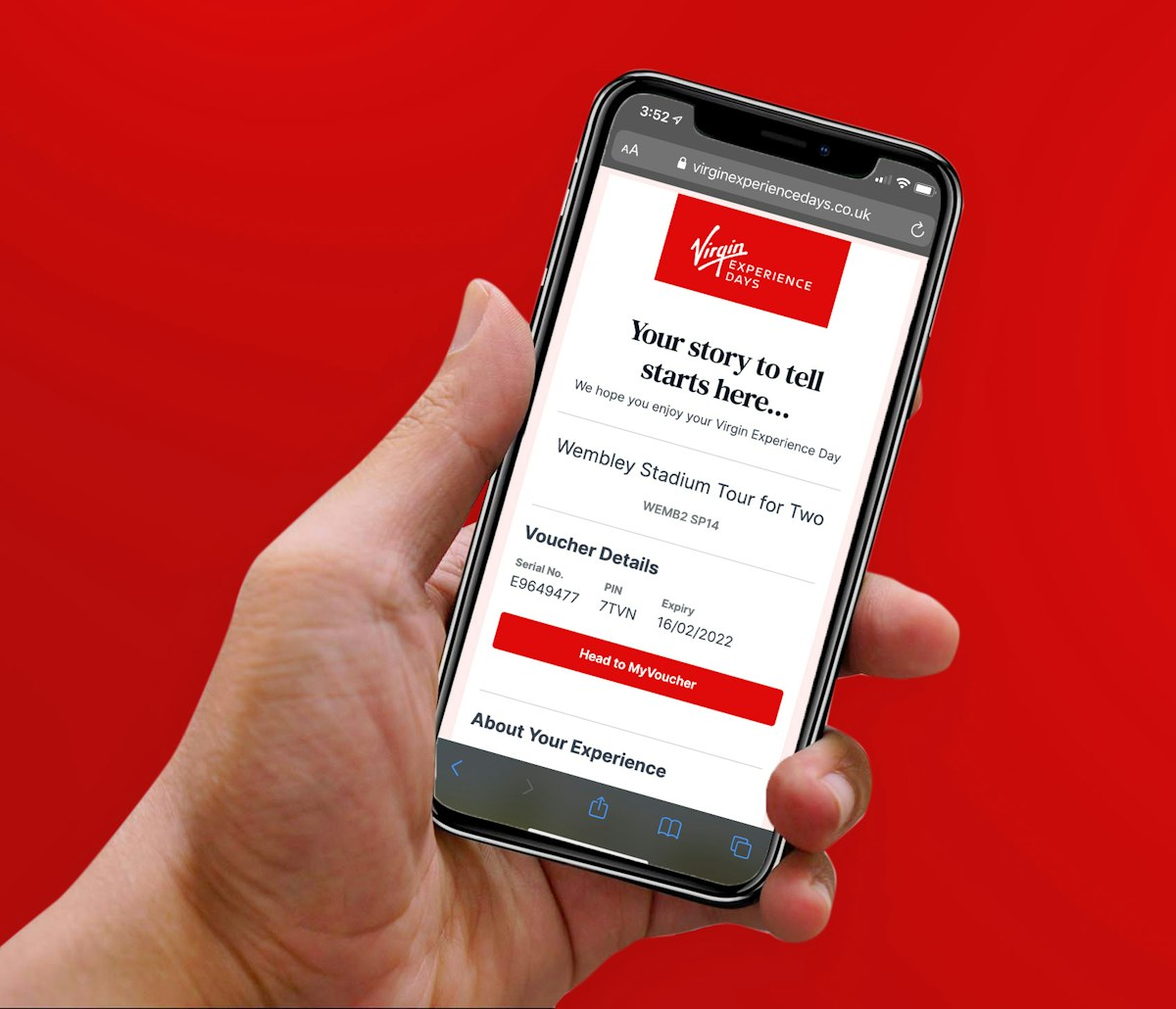 Packaging & Delivery - Virgin Experience Days