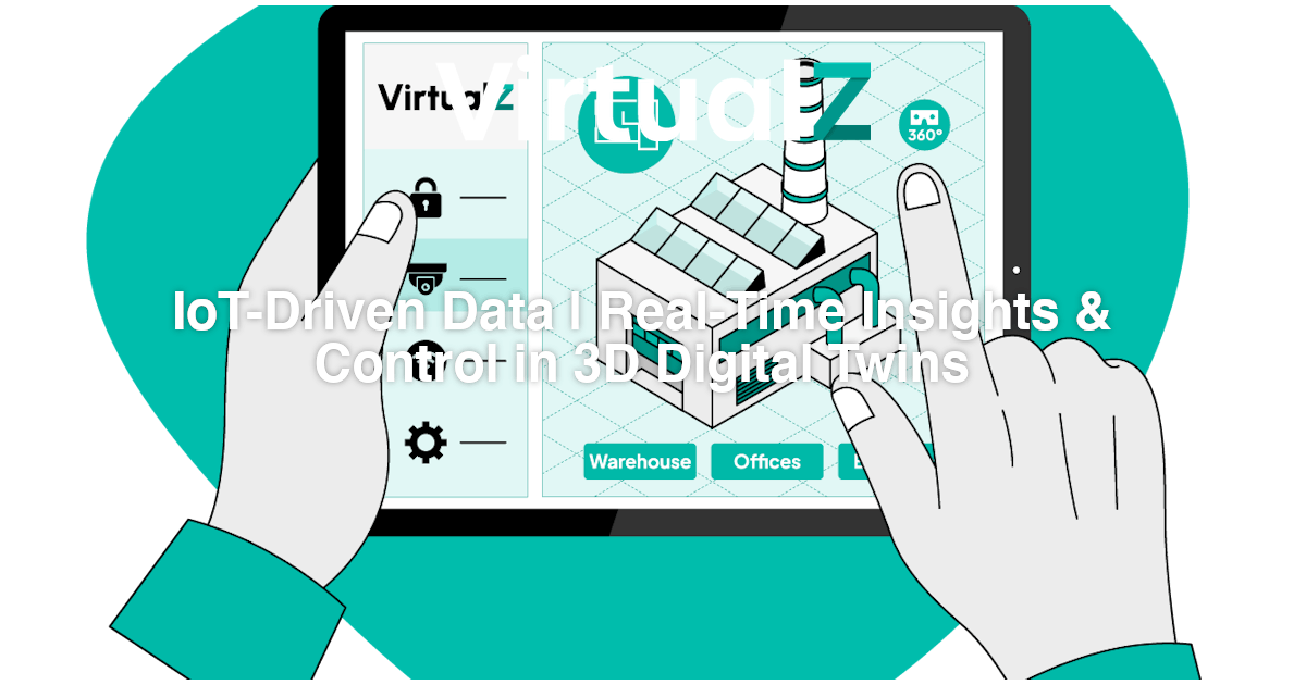Iot Driven Data Real Time Insights And Control In 3d Digital Twins