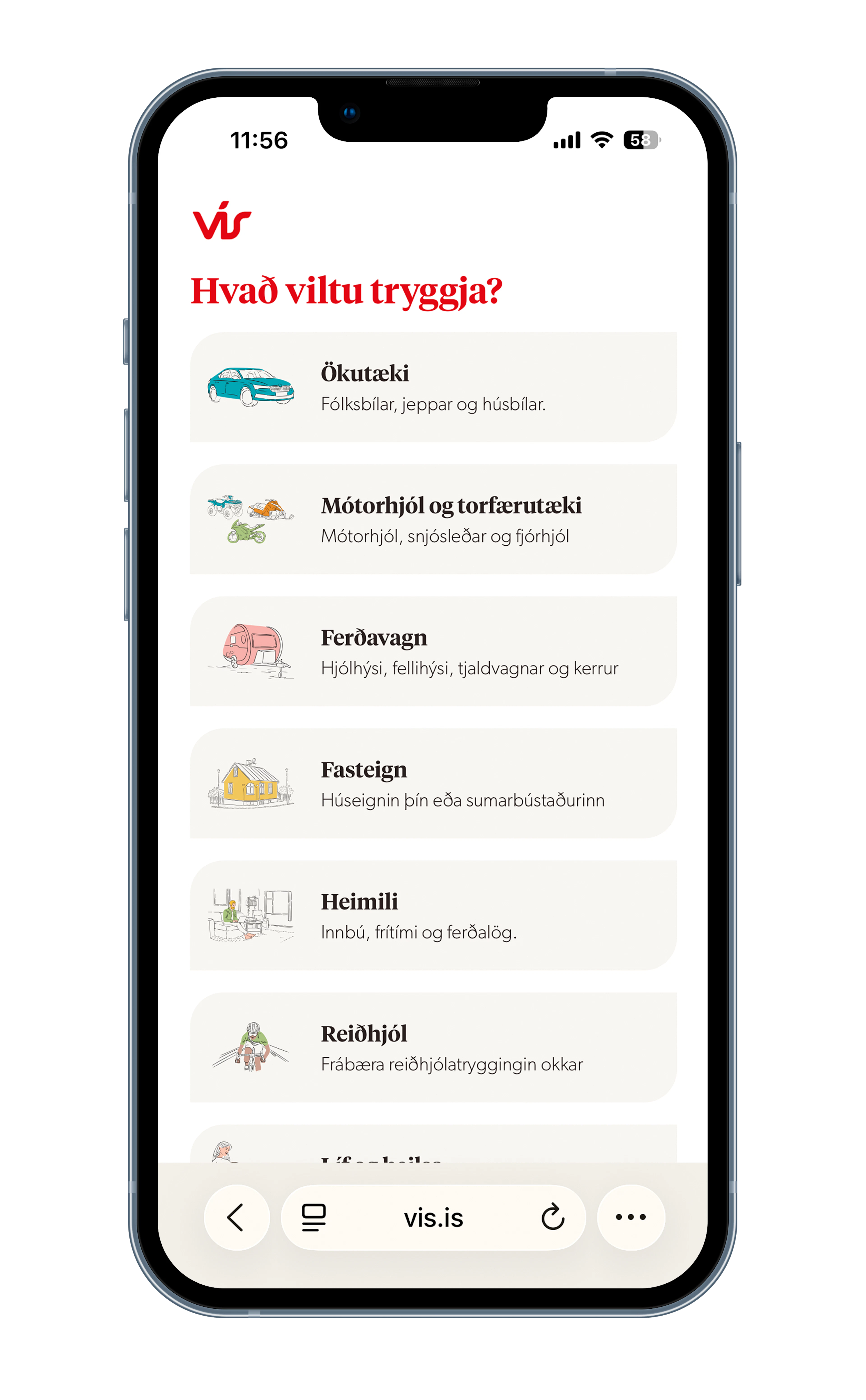 VÍS Insurance · VÍS