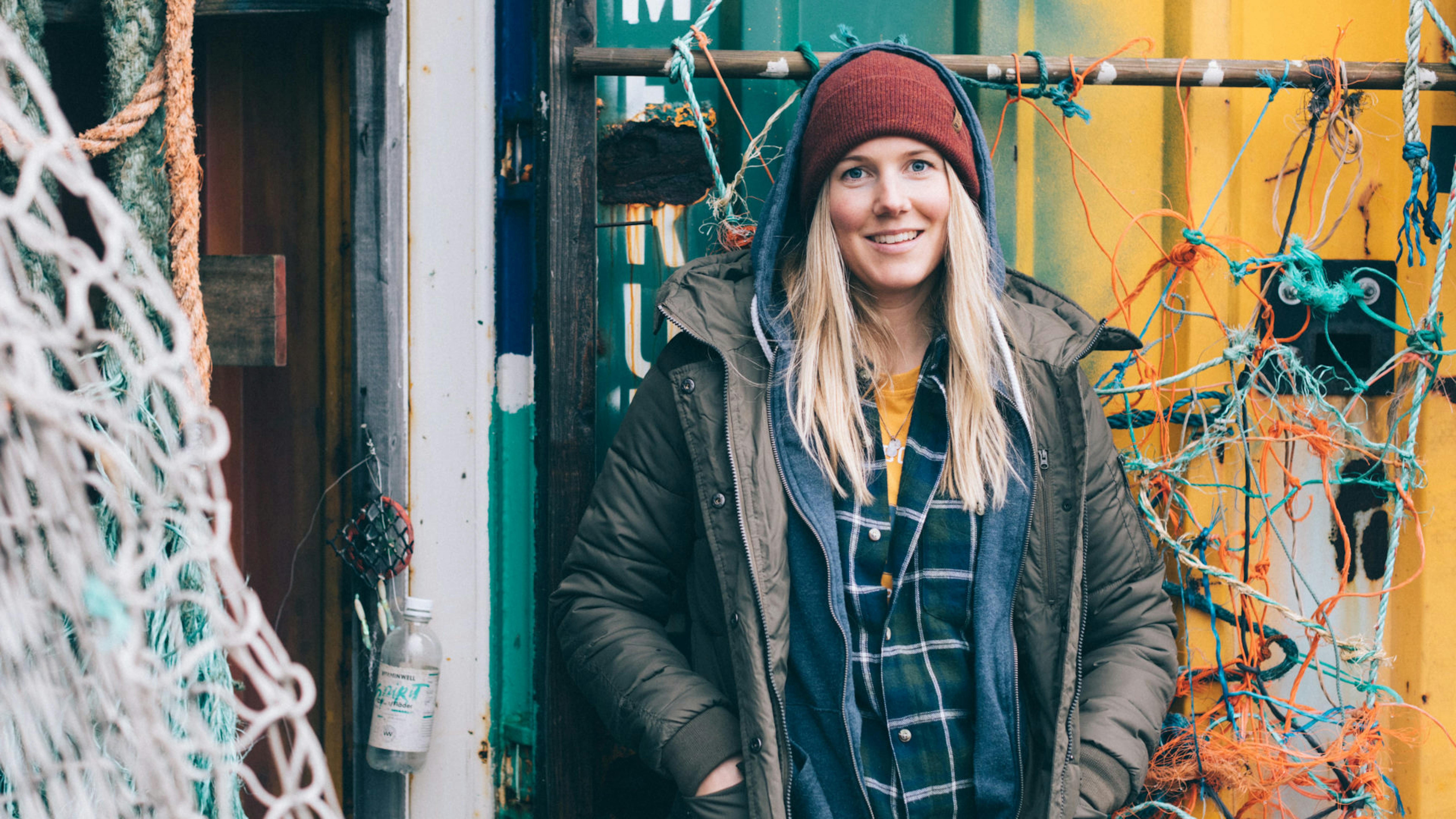 Linn Ekberg tar vara på havet - Visit Halland