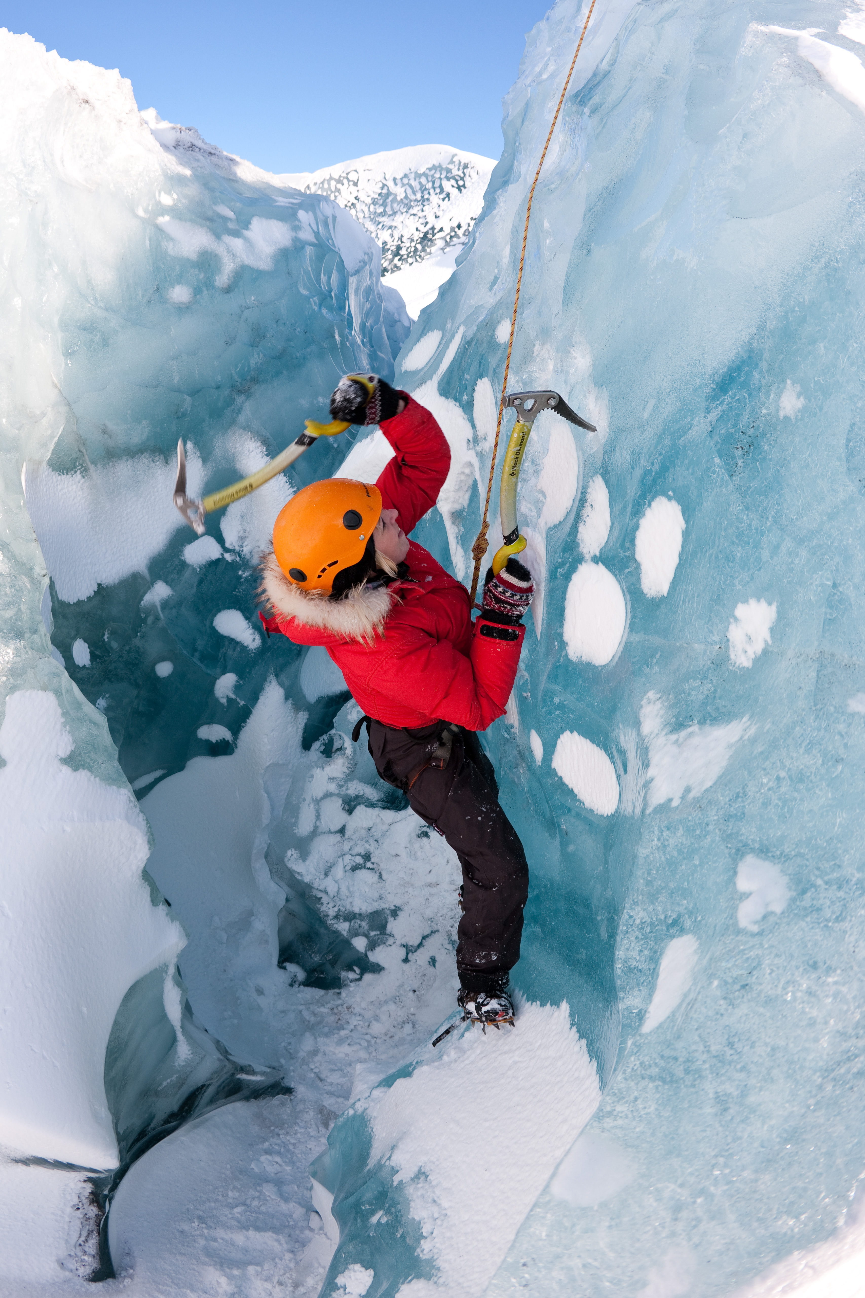 Ice Climbing in Iceland