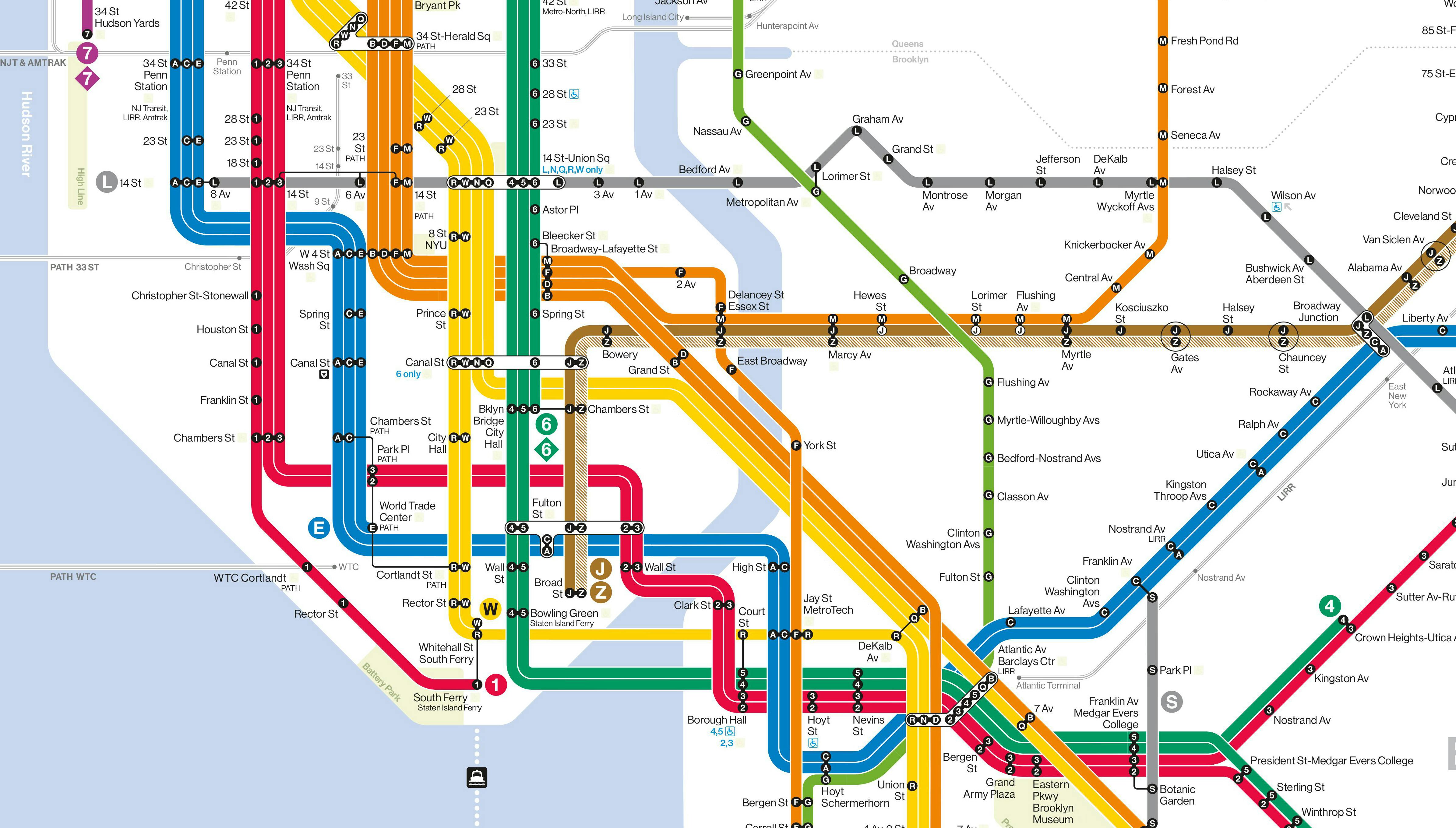 Train System Map
