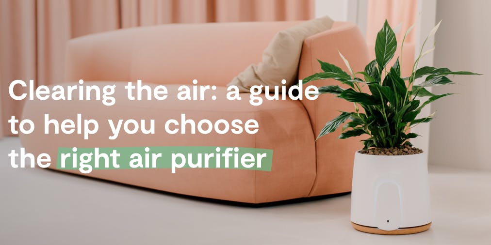 Clearing the air: a guide to help you choose the right air purifier