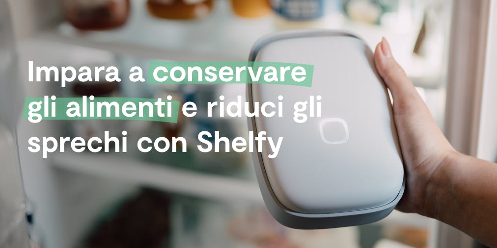 Impara a conservare gli alimenti e riduci gli sprechi con Shelfy Impara a conservare gli alimenti e riduci gli sprechi con Shelfy