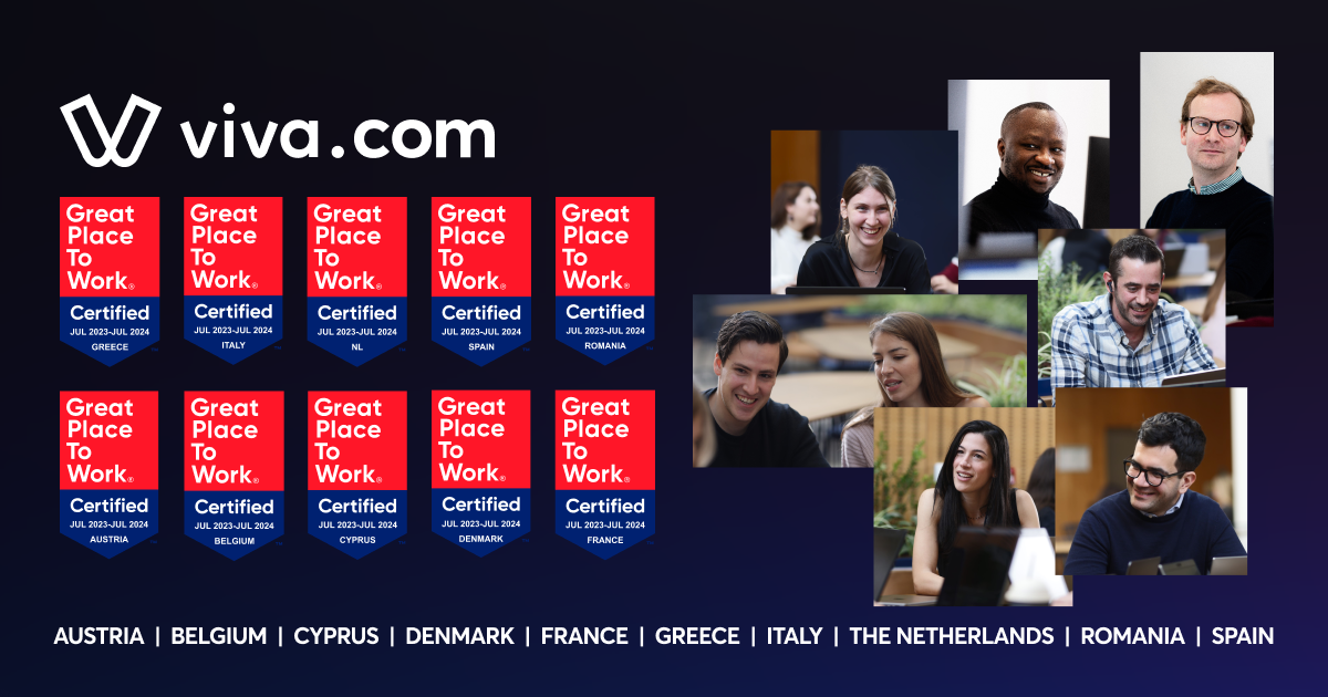 Viva.com obtiene la certificación Great Place to Work® Certification™