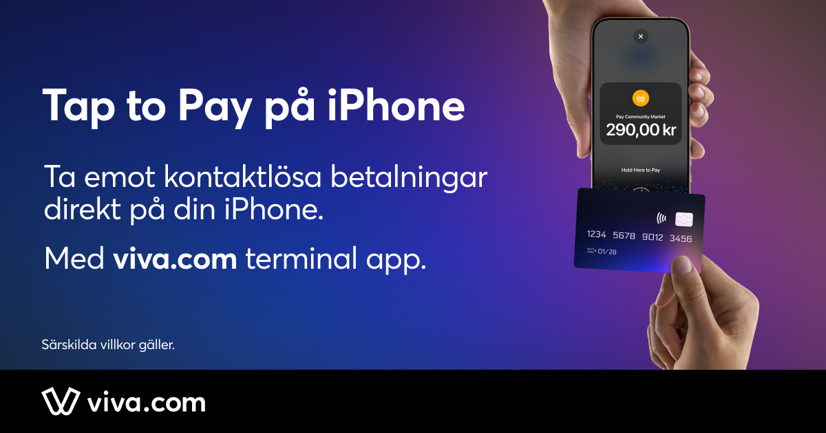 Tap to Pay pa iPhone - viva.com