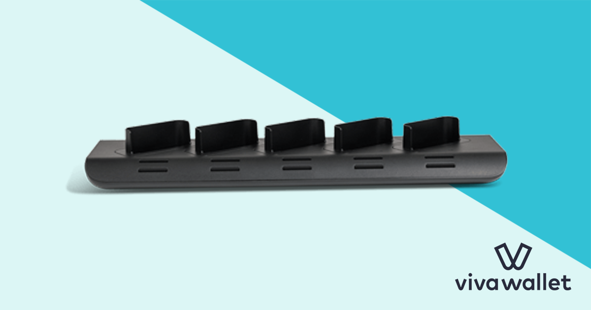 Viva Wallet Pocket Card Terminal Gang Charger - viva.com