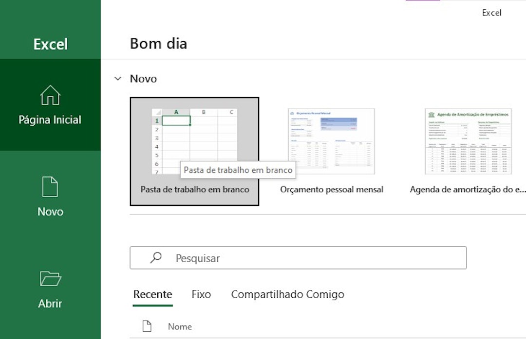 Como fazer uma planilha no Excel passo a passo