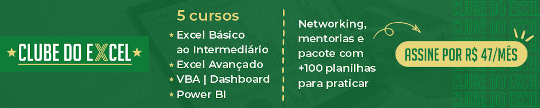 Curso de Excel Básico ao Avançado: o que você irá aprender?