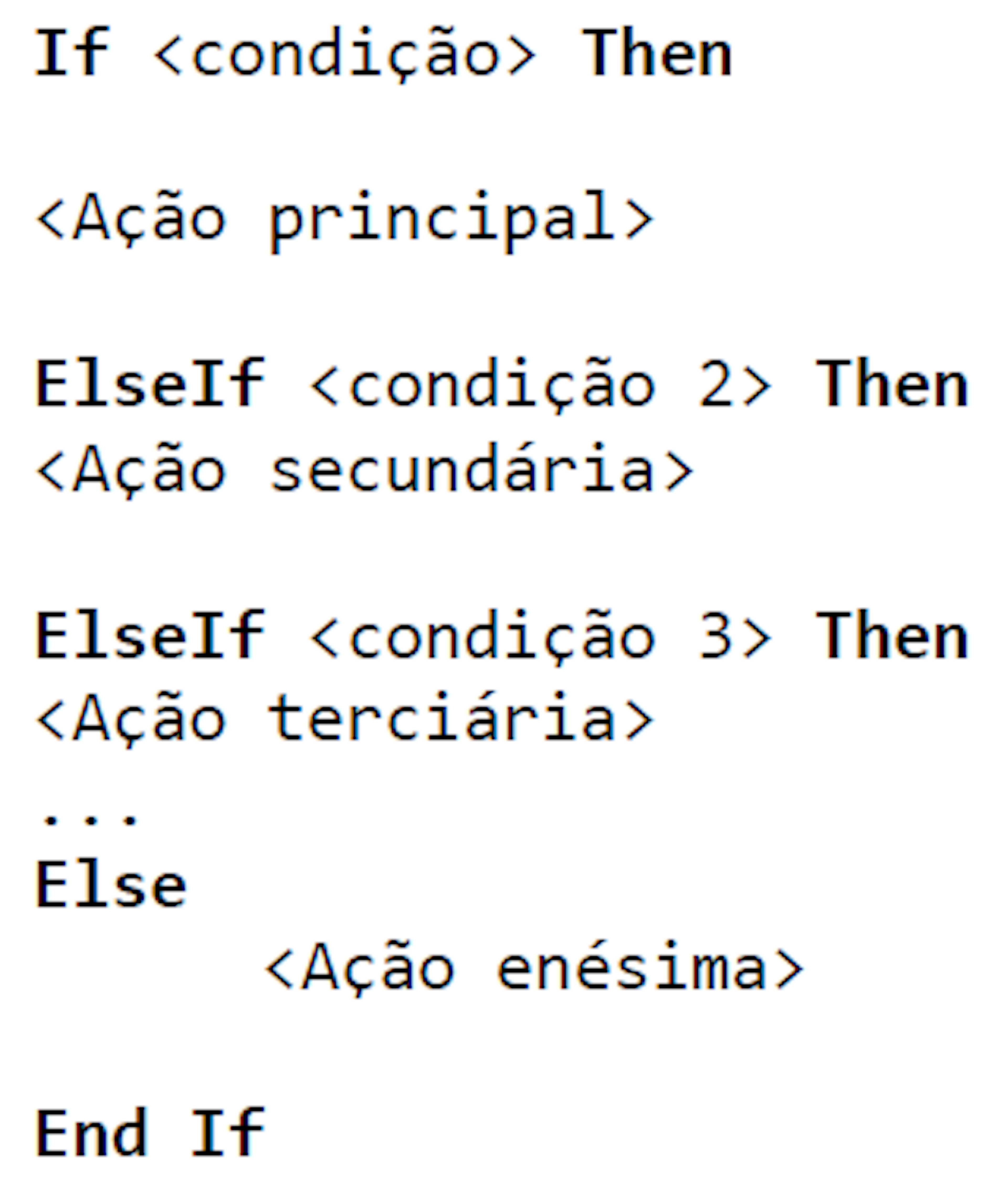 Como usar Else If, For Each ou Case no VBA? Aprenda agora