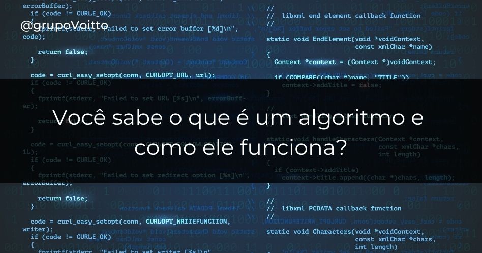 Algoritmo: Entenda de forma simplificada esse conceito.