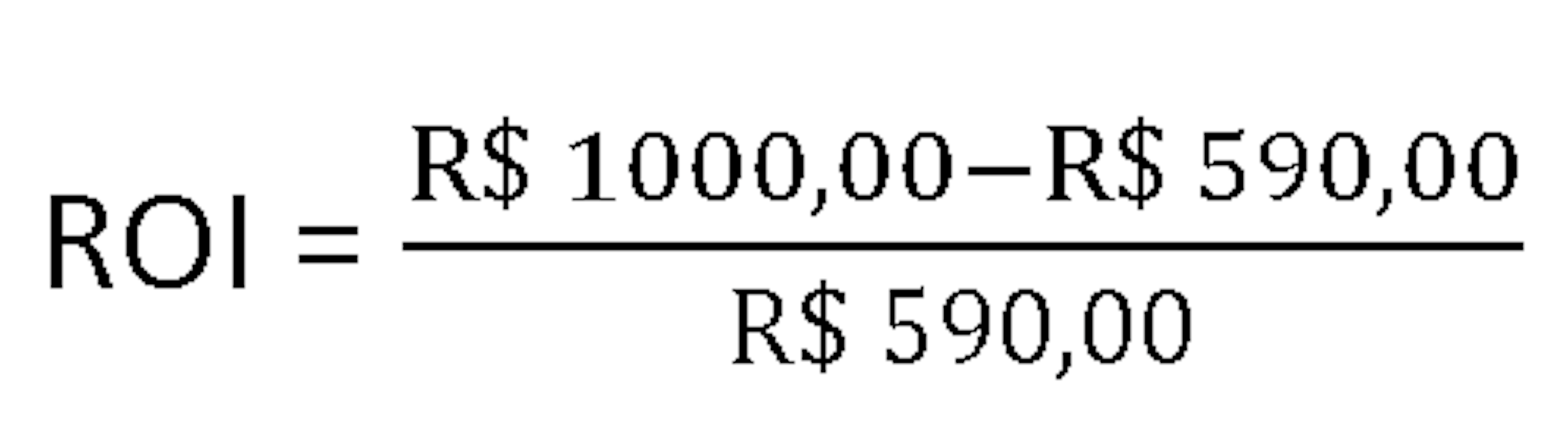 Visualize seu retorno de investimento através do ROI!