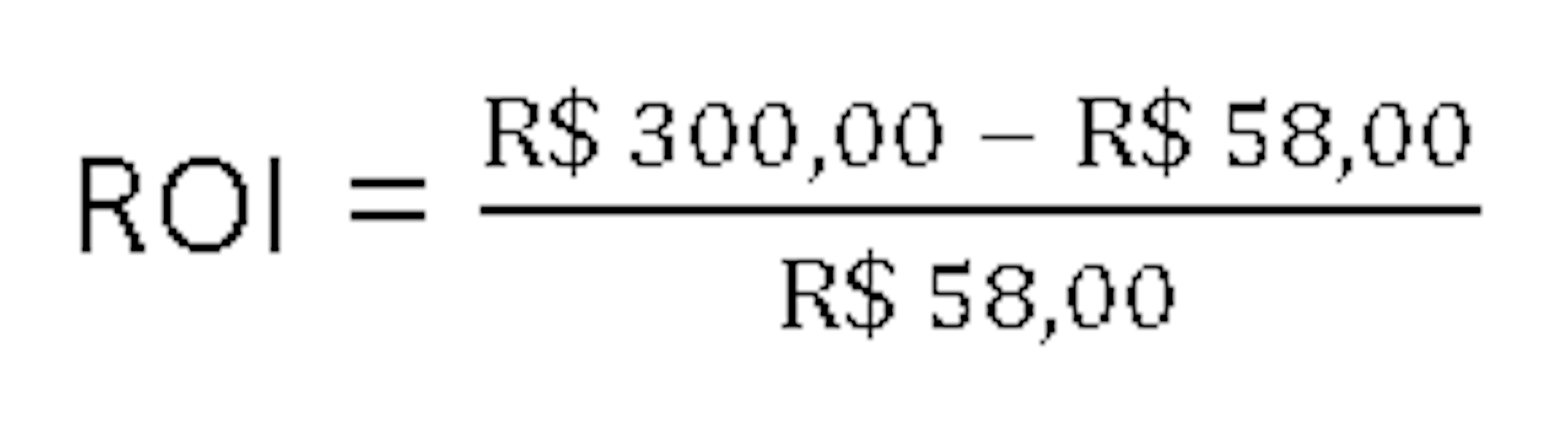 Visualize seu retorno de investimento através do ROI!