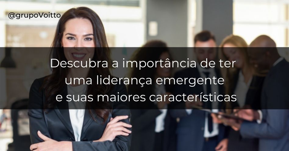 O que é uma liderança emergente e como ela é caracterizada?