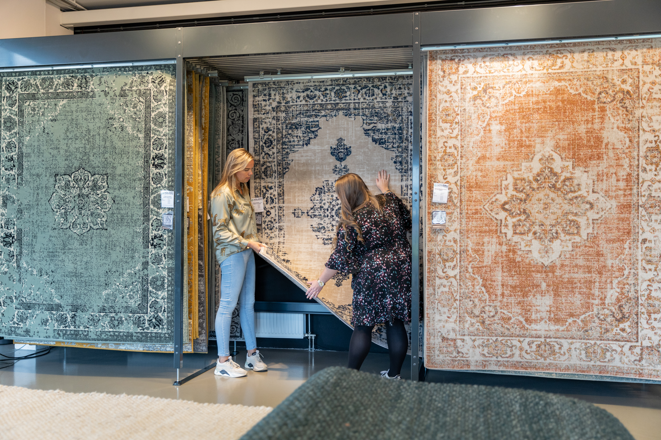 Volero vloerkleden showroom in Lekkerkerk (Rotterdam) - Volero