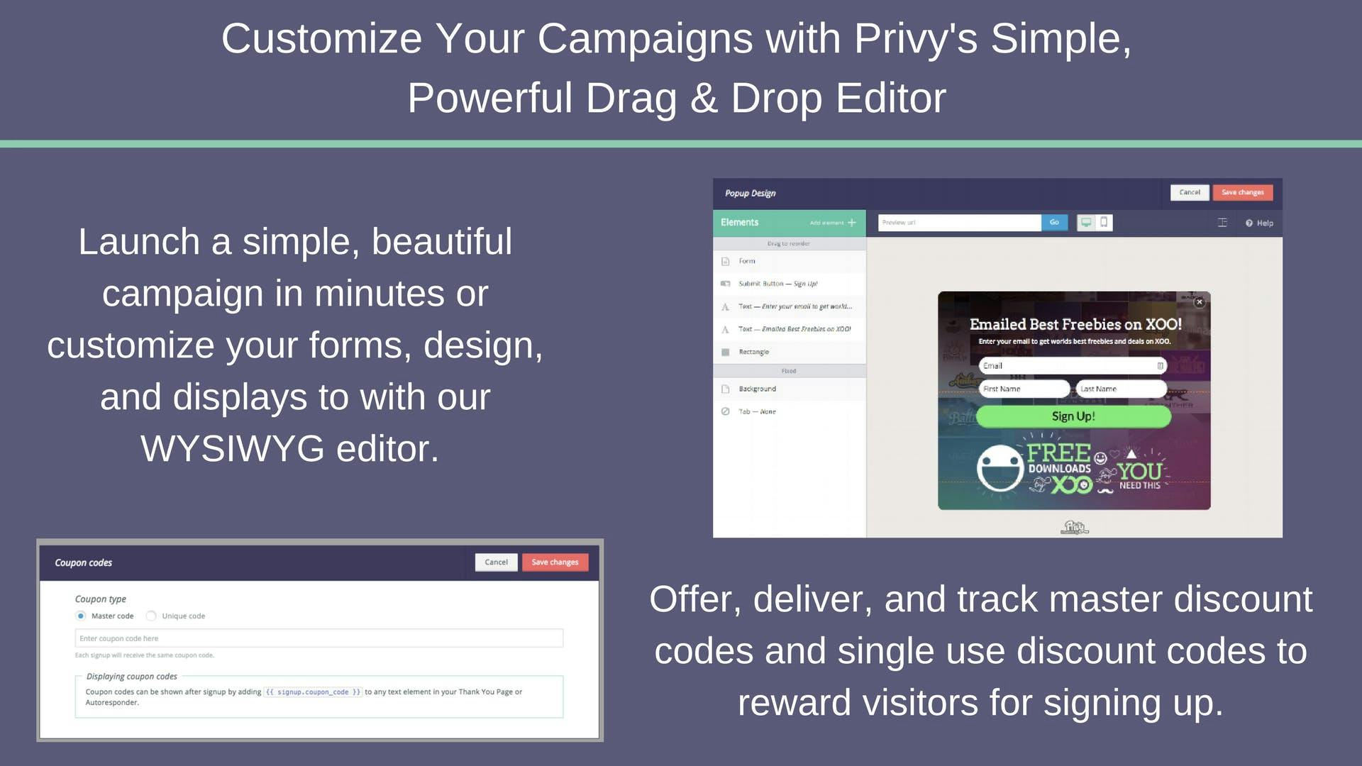 Privy | Volusion Email Marketing Partner