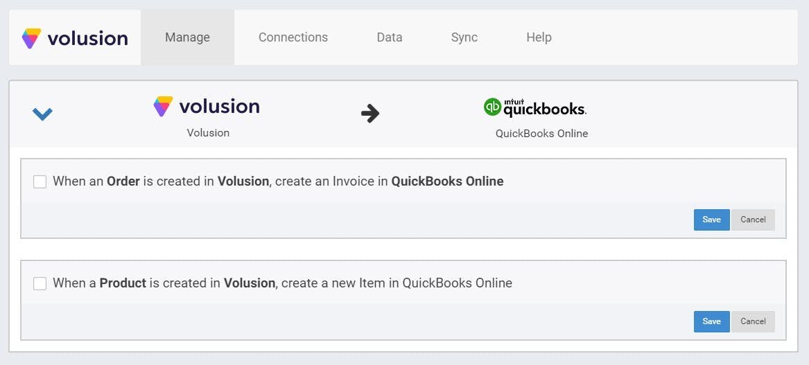 QuickBooks Online | Volusion Accounting Partner