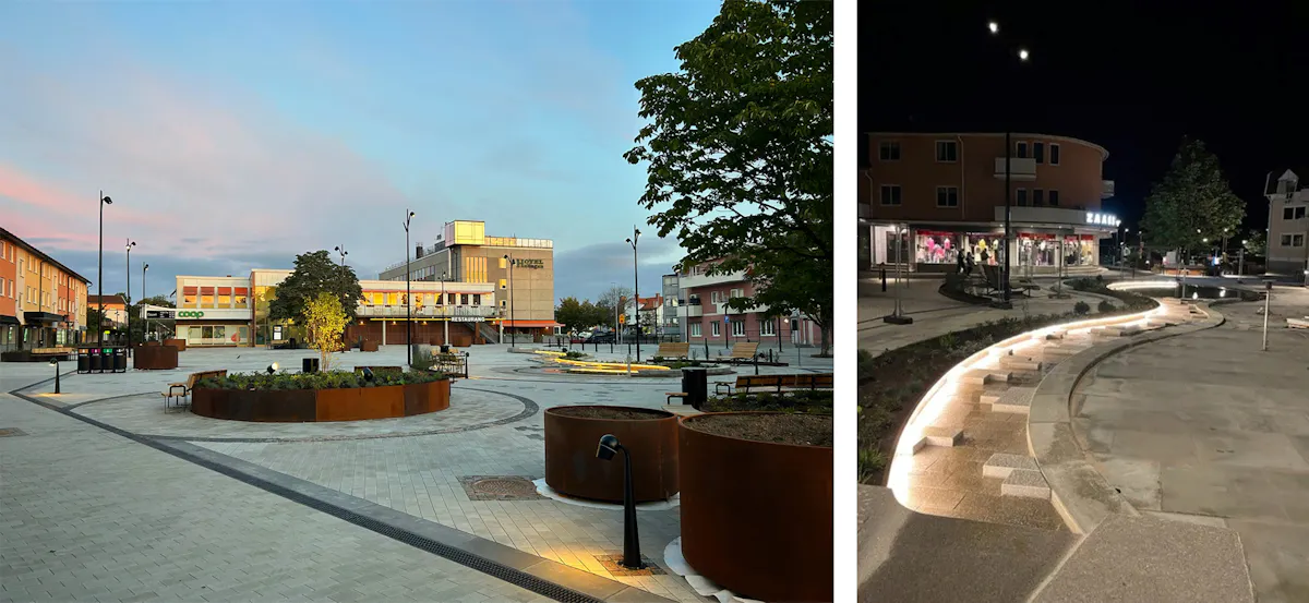 Tors plan i Hultsfred – nytt torg med trygg och grön gestaltning