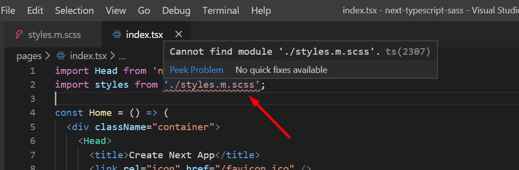 Using Scss With Typescript And Next Js Vova Pilipchatin