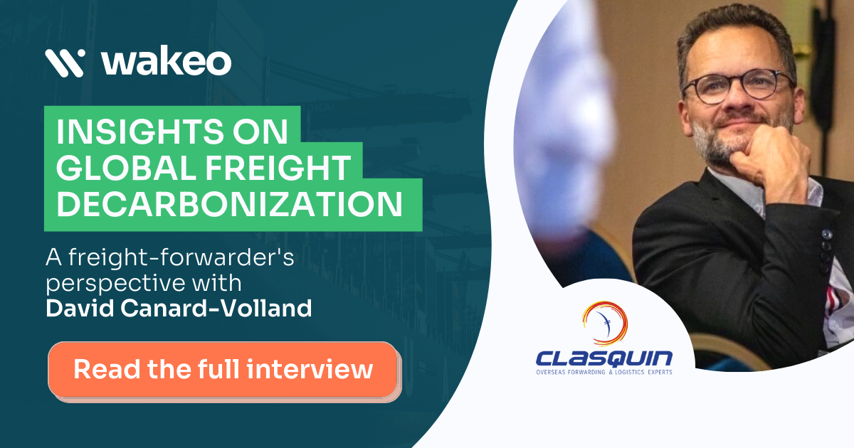 SPECIAL INTERVIEW: Insights on decarbonization of logistics – a freight ...