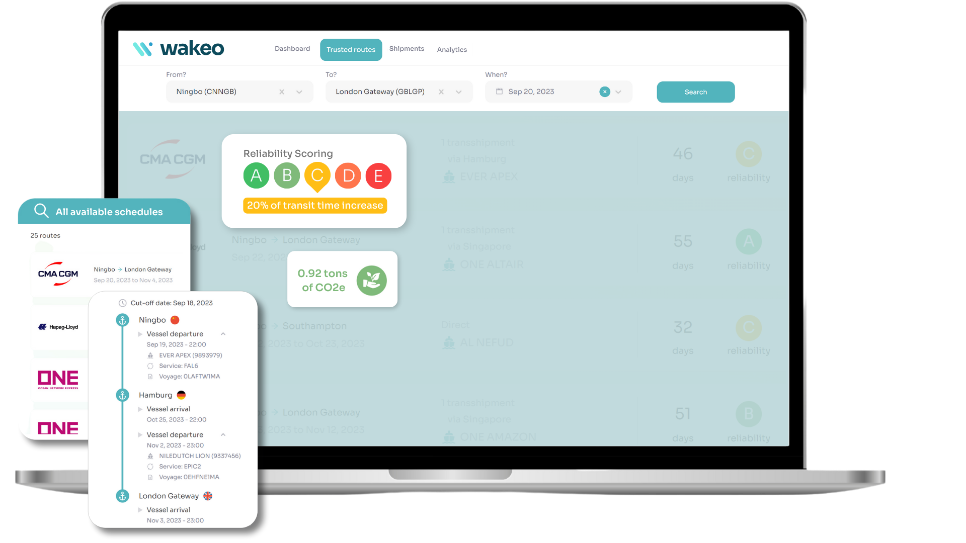 Trusted Routes by Wakeo