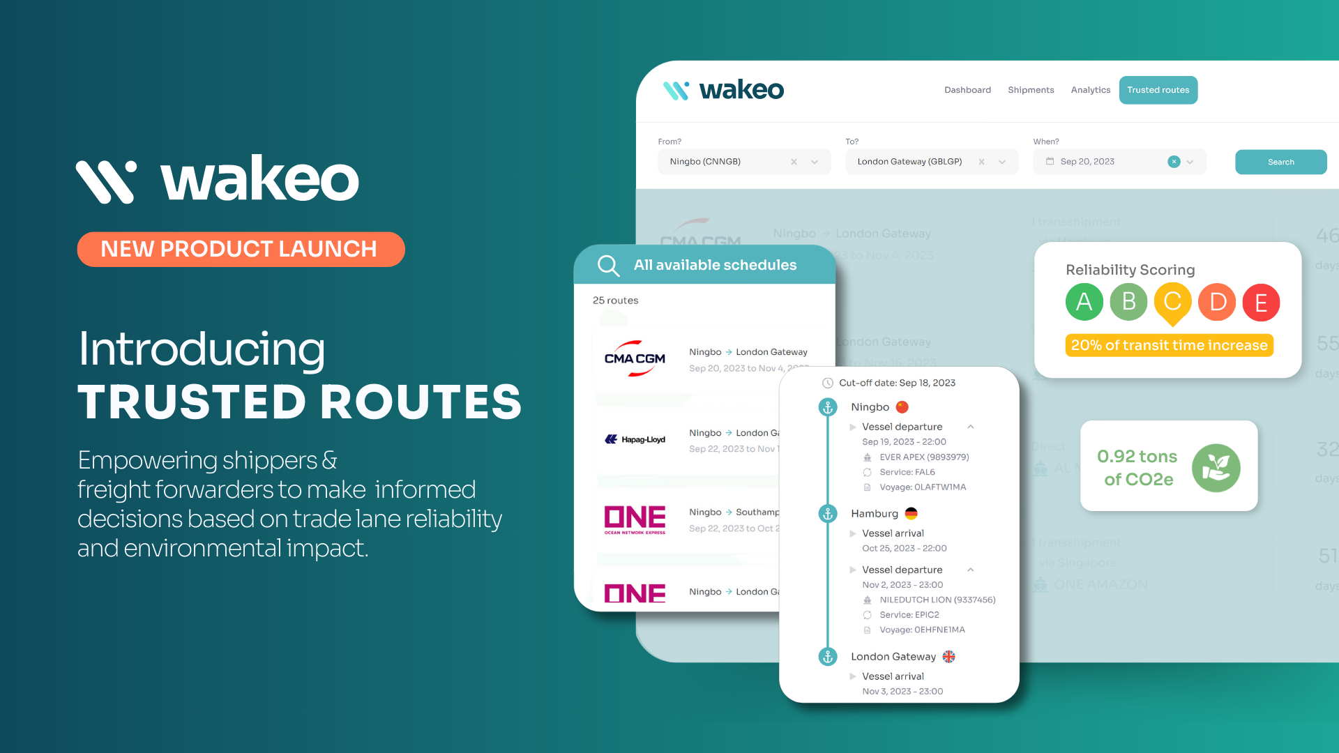 Wakeo lance Trusted Routes
