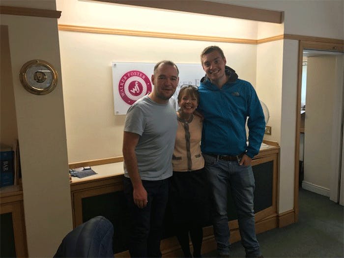 Stray FM's Nick Hancock Visits Walker Foster | Walker Foster