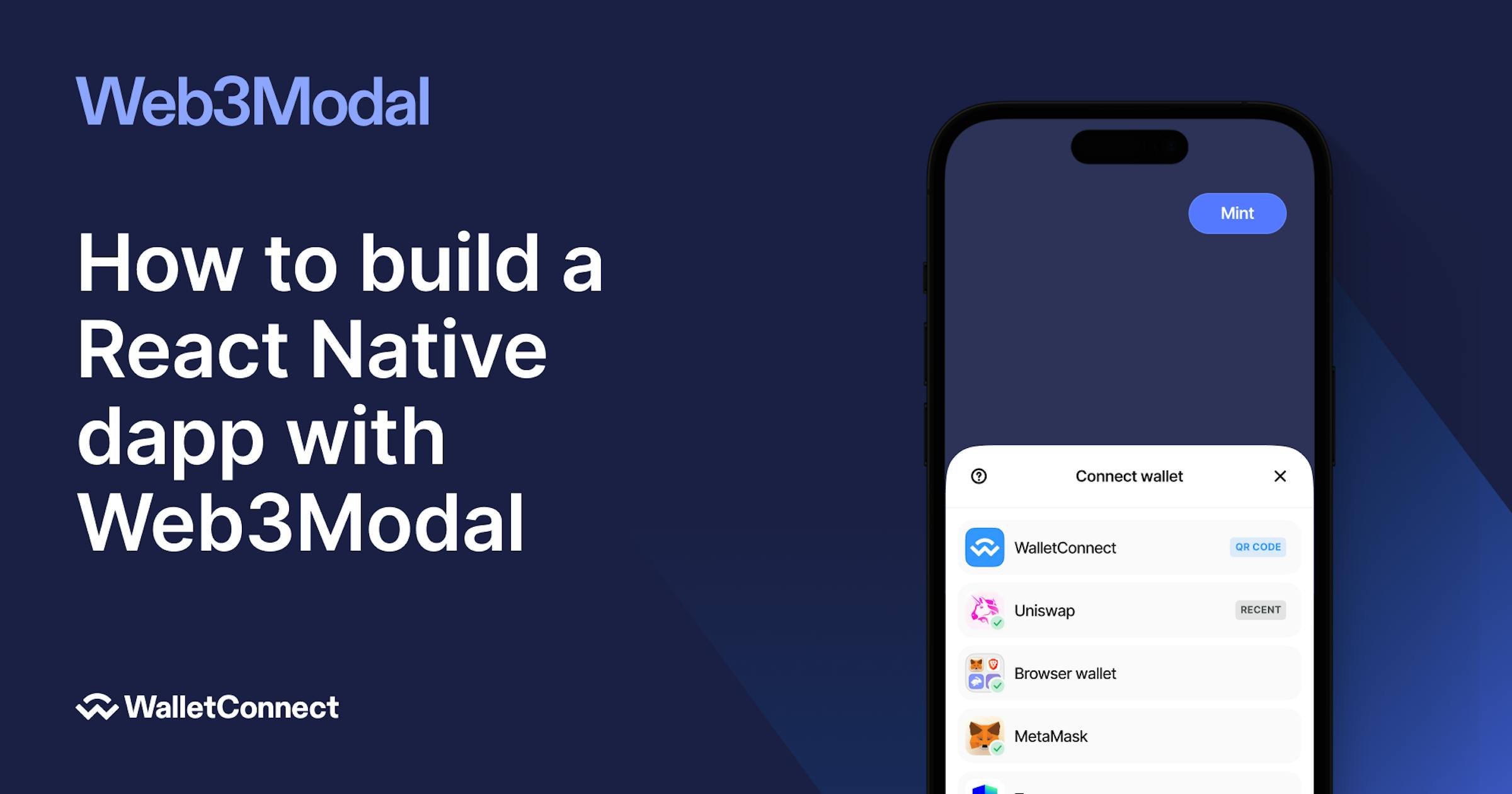 How To Build A React Native Dapp With Appkit Walletconnect 2321