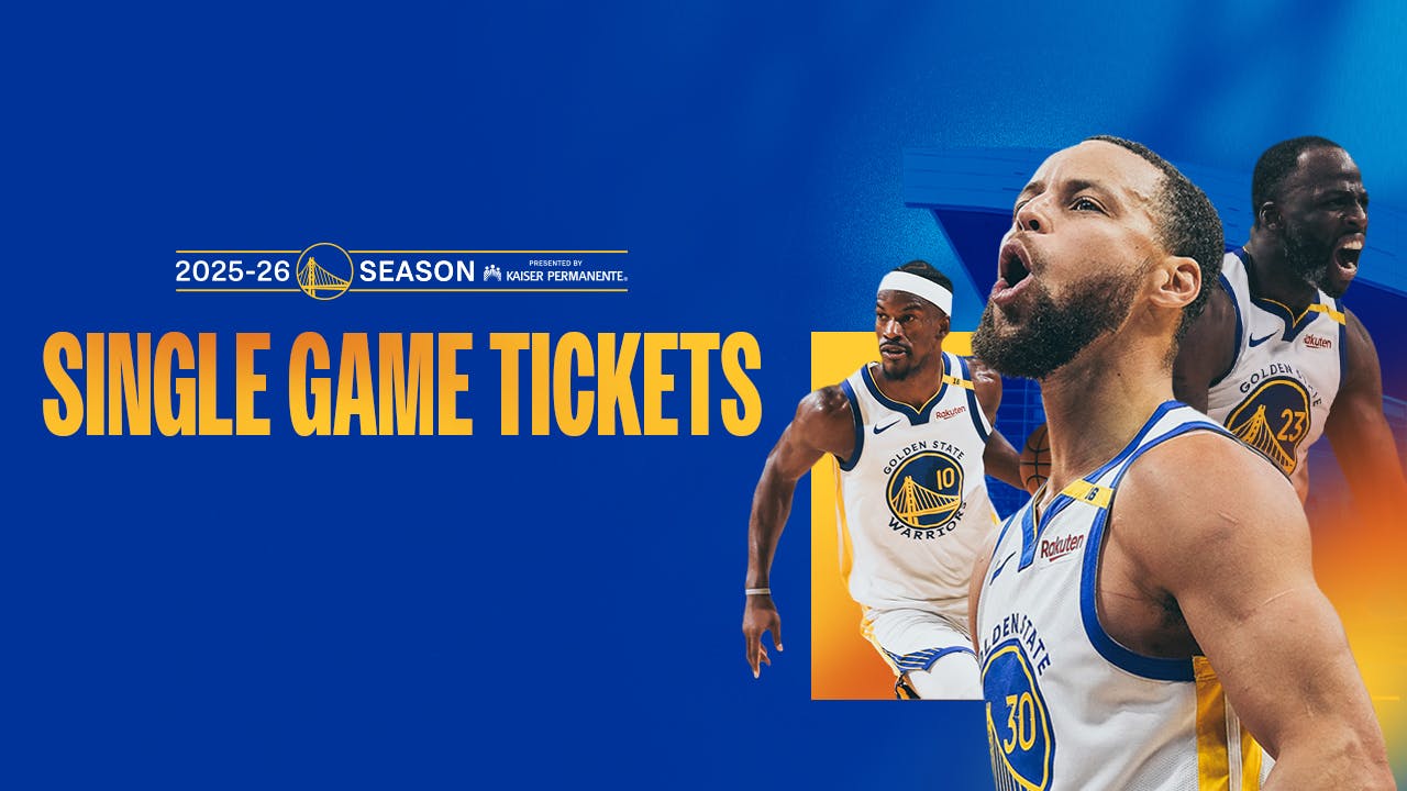 Single Game Tickets | Golden State Warriors