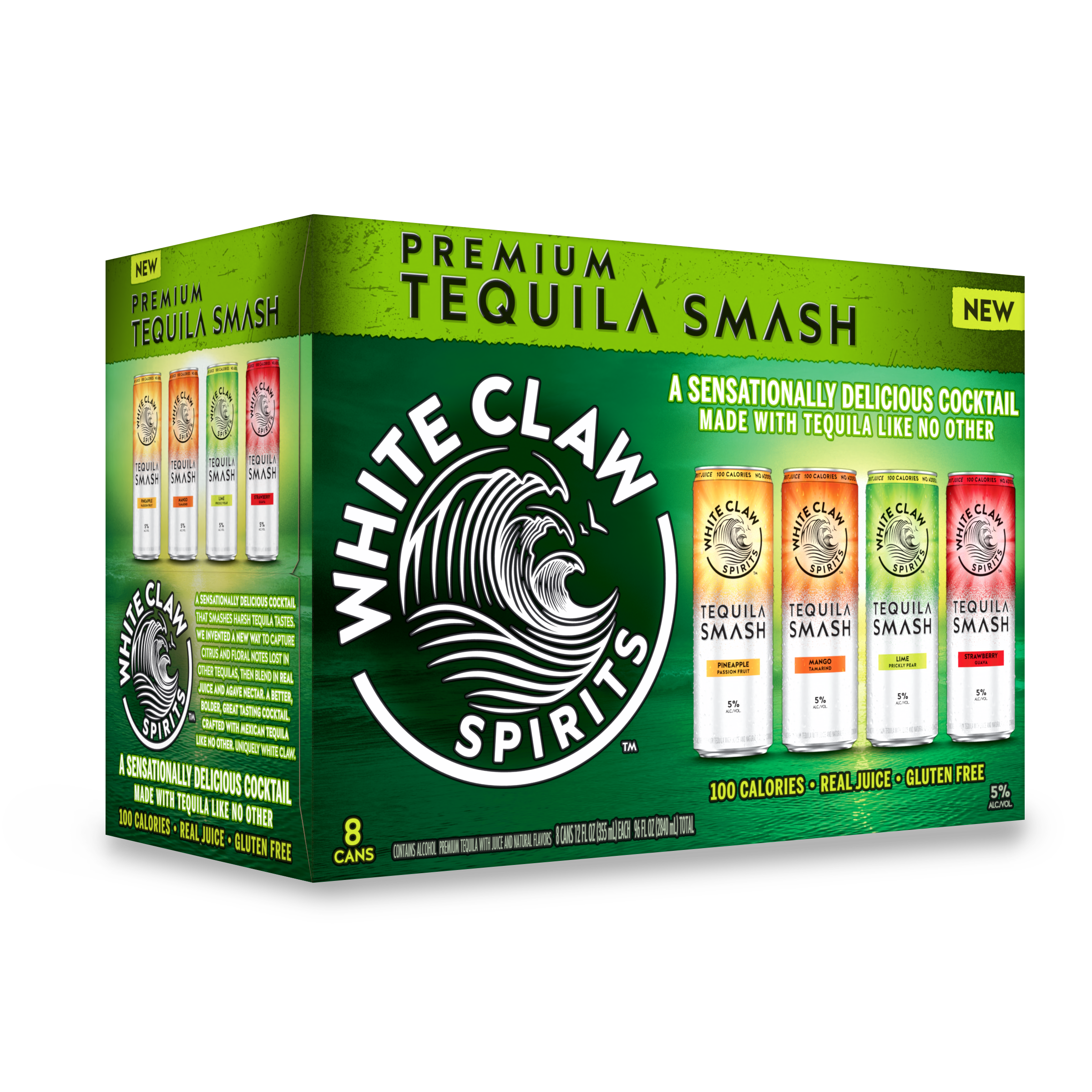 White Claw Tequila Smash Variety Pack | White Claw® Hard Seltzer