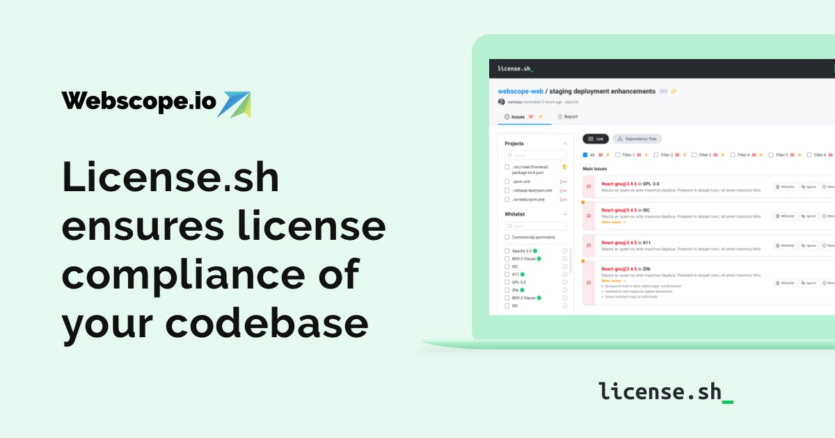 Check Your Licenses Instantly with License.sh | Webscope.io